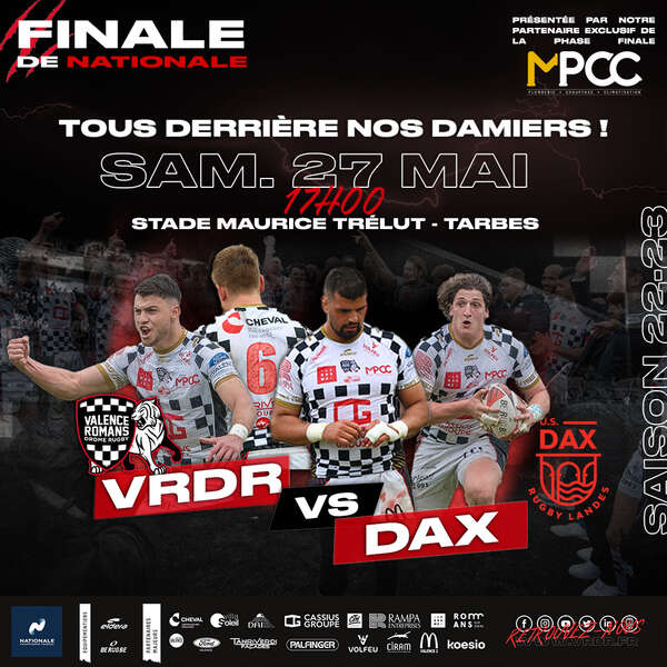 FINALE DE NATIONALE : VRDR vs DAX