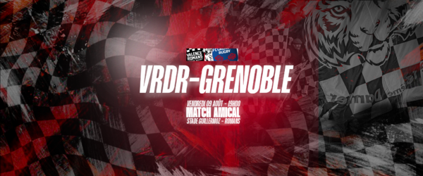 PRÉ-SAISON 24-25 : VRDR vs FCG - VENDREDI 9 AOÛT À 19H00 - STADE ...